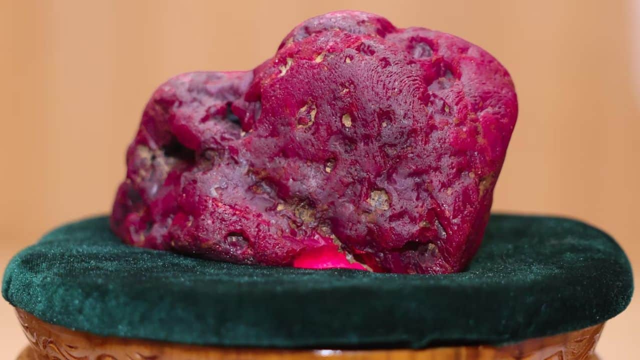A giant 11,000-carat ruby has been found in Myanmar and gem experts are ...