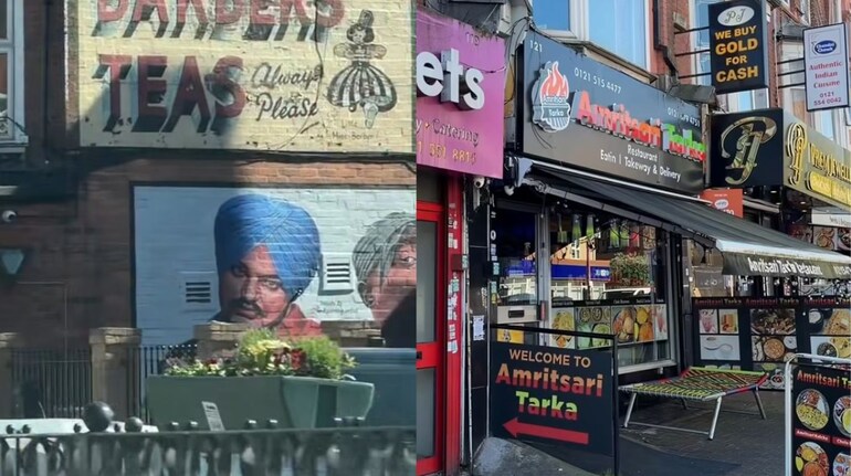 Sidhu Moose Wala murals, mithai shops: Viral video shows desi UK street ...