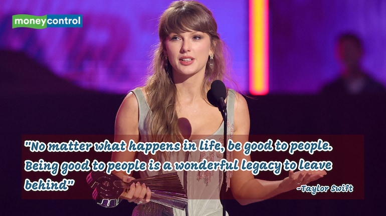 Quote of the day by pop icon, Taylor Swift, "No matter what happens in ...
