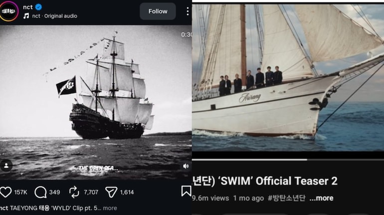 NCT’s Taeyong accused of copying BTS' Swim in his WYLD teaser; fans ...