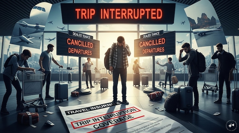 What trip interruption mean in travel insurance, and when does it apply