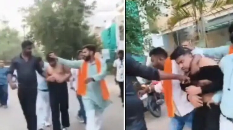 Bhopal: Muslim man beaten, stripped and smeared with ink and cow dung ...