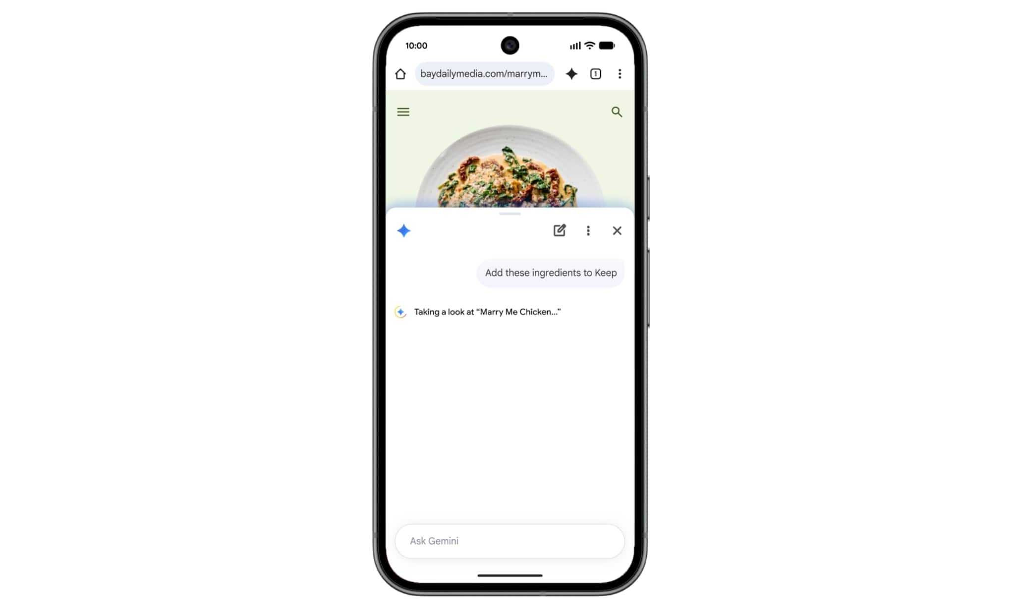 Google announces Gemini integration for Chrome on Android with auto ...