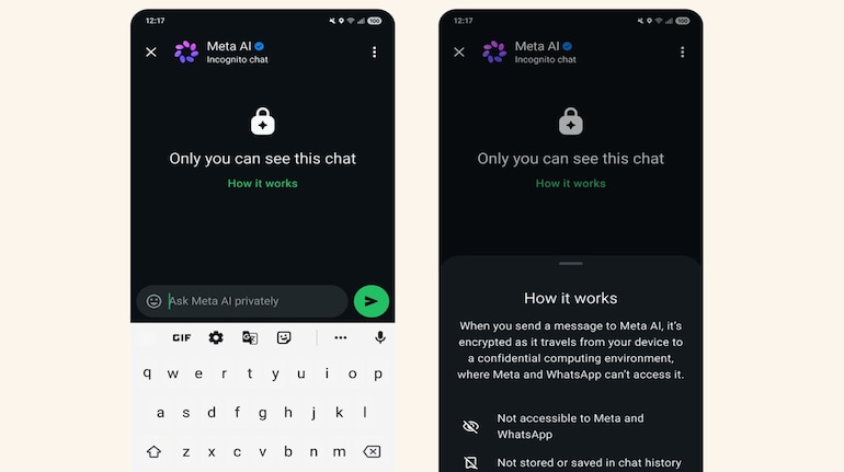 Meta rolls out Incognito Chat for Meta AI on WhatsApp and Meta AI app