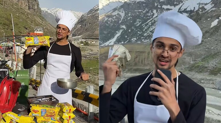Sold 225 plates, earned Rs 24,000 in a day: Delhi man sells Maggi in ...