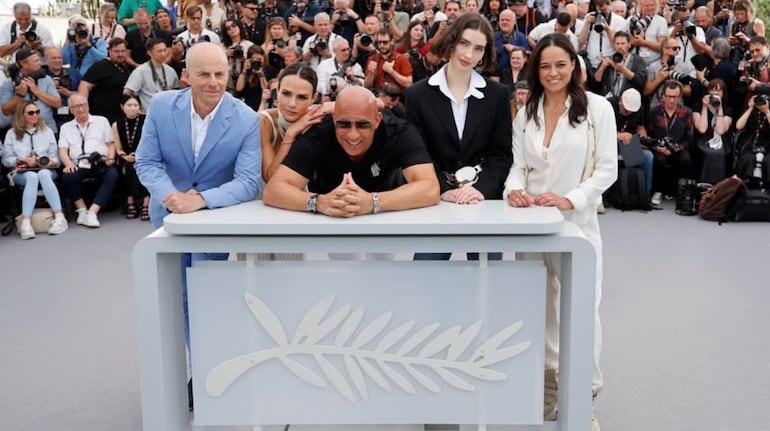 Vin Diesel, Michelle Rodriguez and others reunite at Cannes Film ...