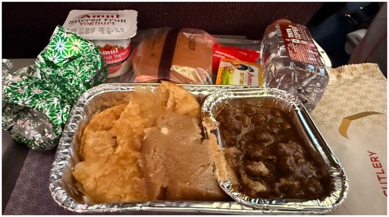 'First in my bloodline': Woman served halwa puri chana aboard Air India ...