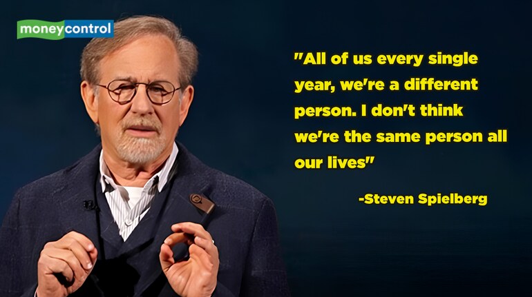 Quote of the day by legendary filmmaker Steven Spielberg, "All of us ...