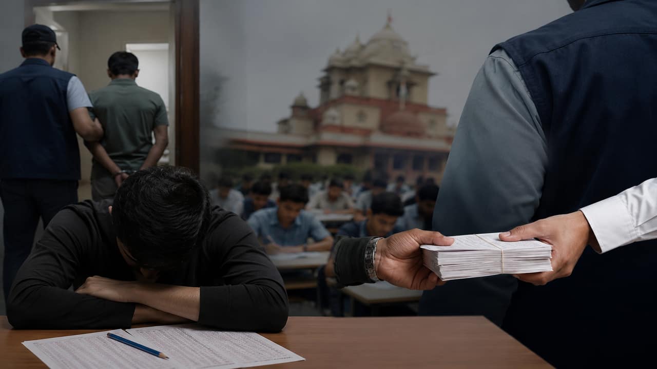 Rajasthan man allegedly bought NEET paper for Rs 10 lakh for son, he ...