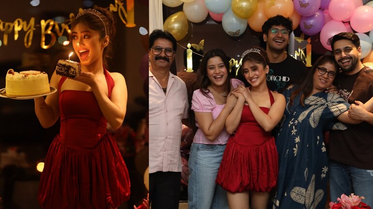 Shivangi Joshi turns 28: Actress stuns in red as she celebrates ...
