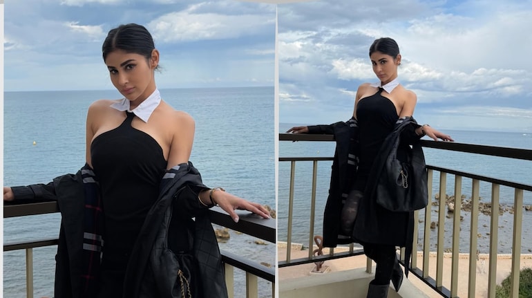 Actor Mouni Roy sizzles in black mini dress at Cannes 2026, see pics