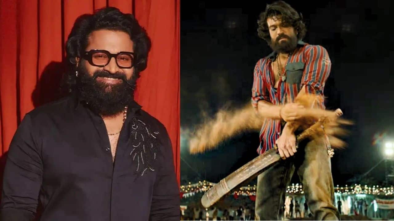 Rishab Shetty praises Peddi trailer starring Ram Charan and Janhvi ...