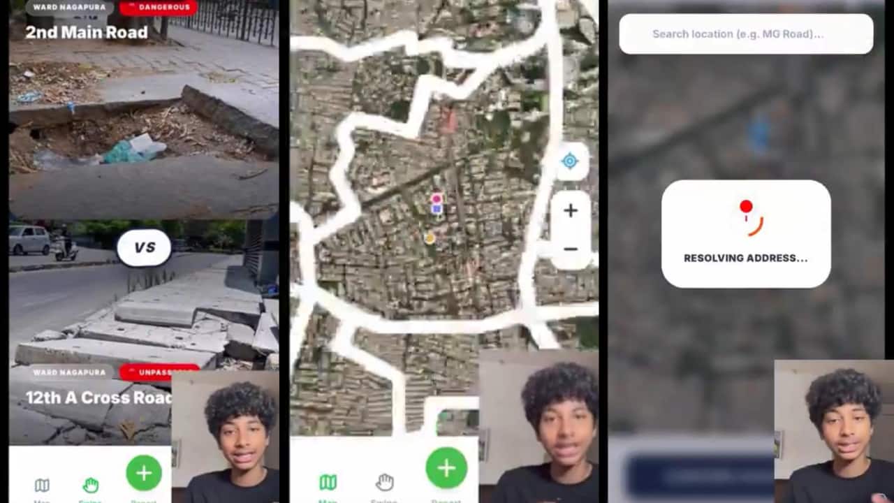 14-year-old builds 'Tinder for footpaths': App lets Bengaluru citizens ...