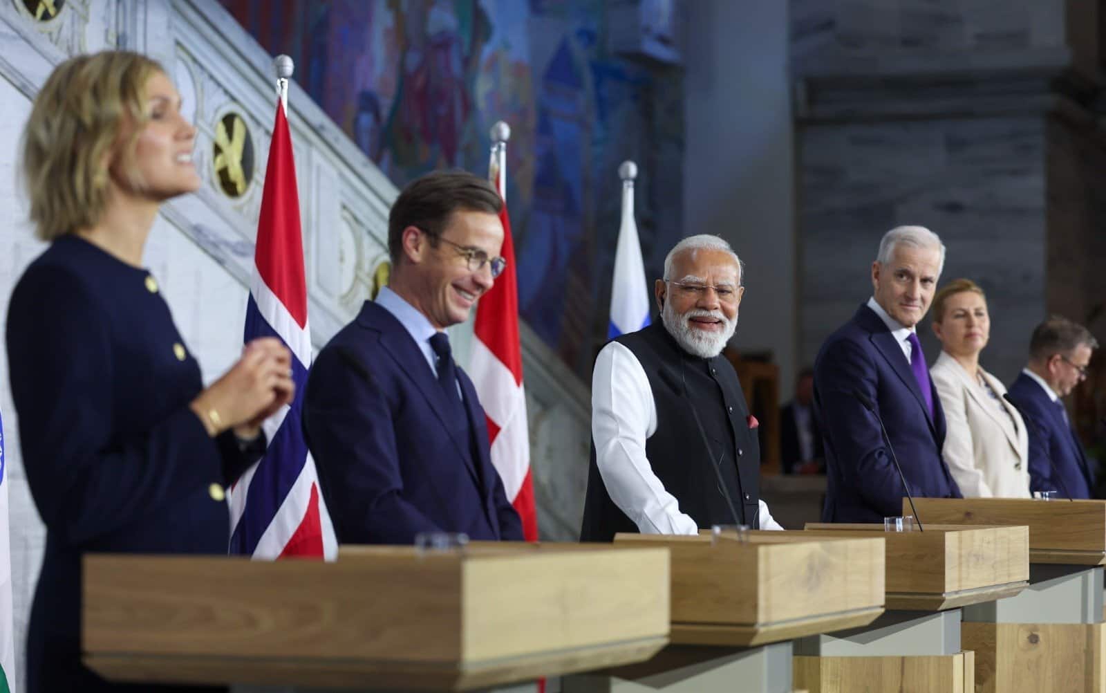 PM Modi’s ‘sambandh’ moment in Oslo: The India-Nordic language link ...