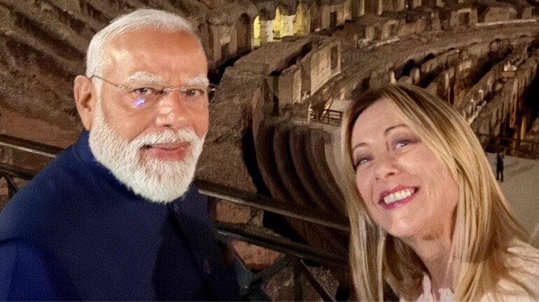 Giorgia Meloni welcomes PM Modi to Rome, internet says ‘best political duo’
