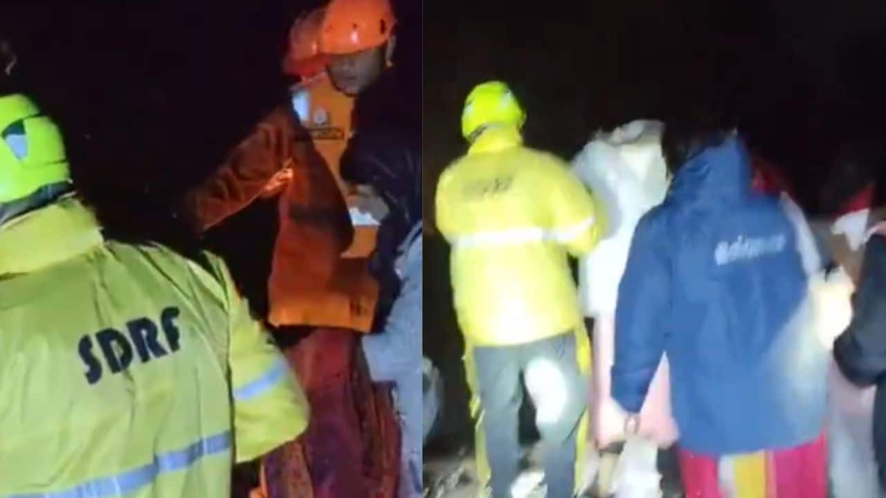 10,000 pilgrims rescued after landslides rock Kedarnath route