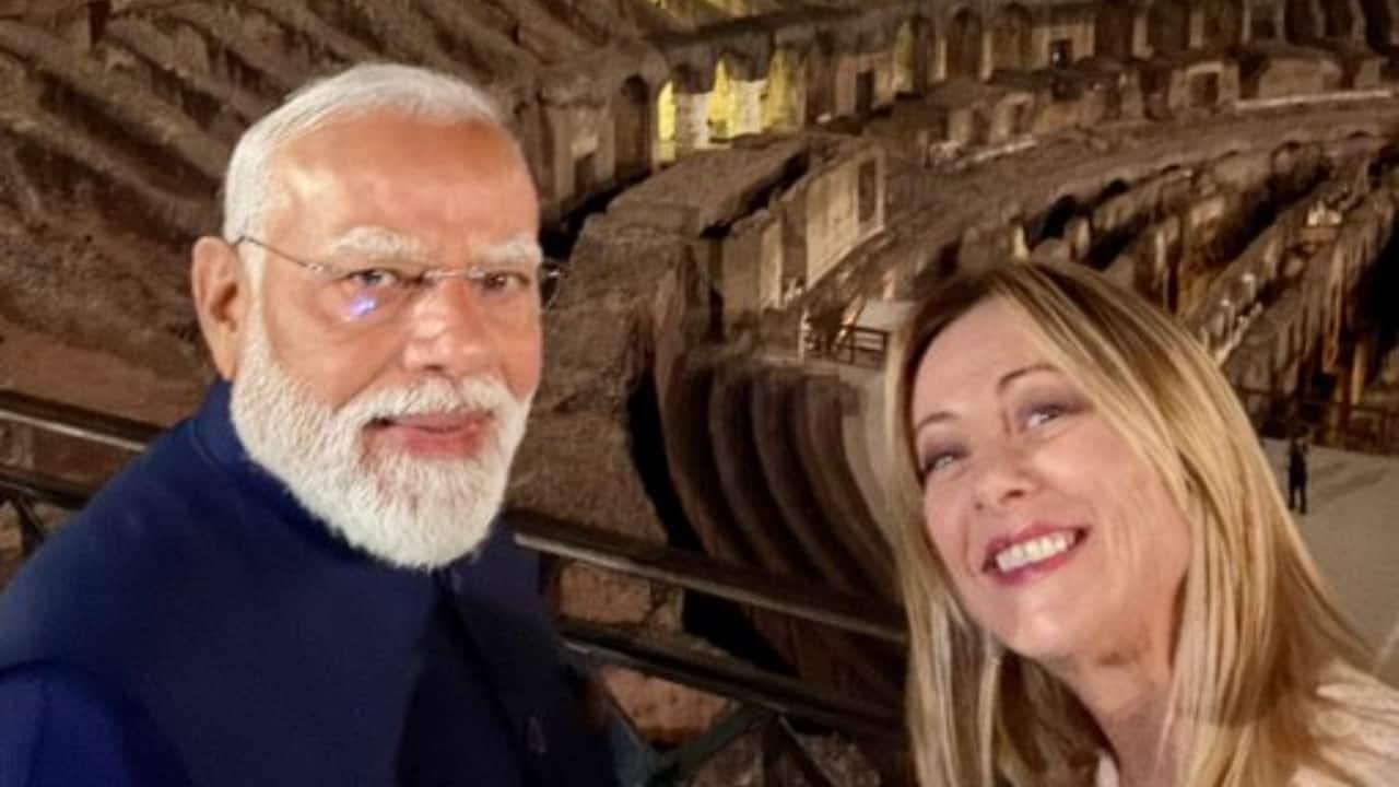Modi-Meloni 'Melody' moment in Italy triggers political slugfest in India
