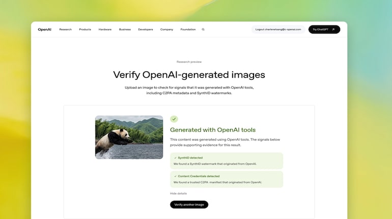 OpenAI announces new tools to verify AI-generated images and strengthen ...