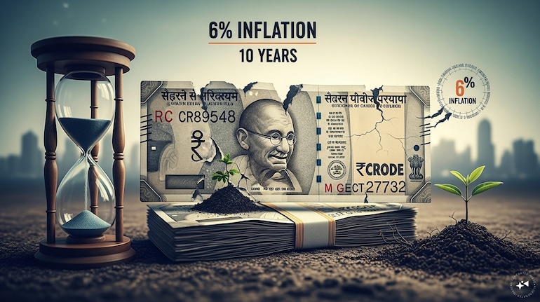 How Rs 1 crore can lose value over 10 years if your money stays in ...