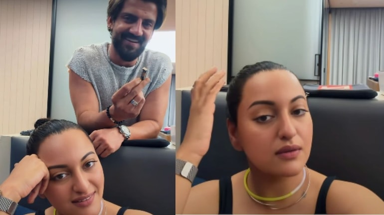 Sonakshi Sinha and Zaheer Iqbal join viral ‘Melody’ meme trend with fun ...