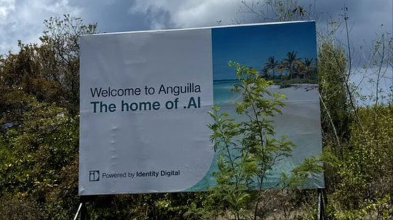 Every time you buy .ai domain, this island makes money. It made $85 ...