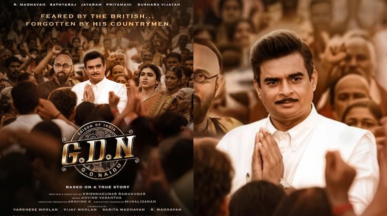 R. Madhavan unveils powerful G.D. Naidu poster, film to release ...
