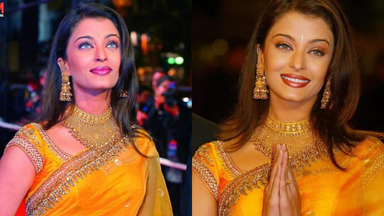 Aishwarya Rai’s Cannes looks so far: From yellow Neeta Lulla saree in ...