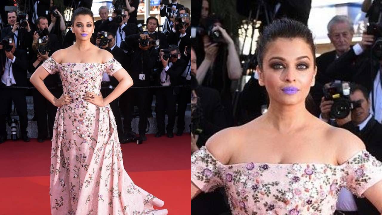 Aishwarya Rai’s Cannes looks so far: From yellow Neeta Lulla saree in ...
