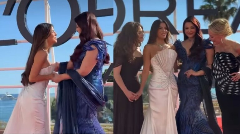 Aishwarya Rai meets bestie Eva Longoria at Cannes, shares warm red ...