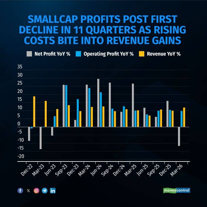 Midcaps post sharpest profit jump in five quarters; smallcaps feel the ...