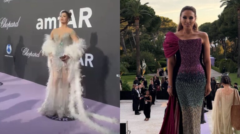 From feathers to fringe: Urvashi Rautela and Iulia Vantur serve high ...