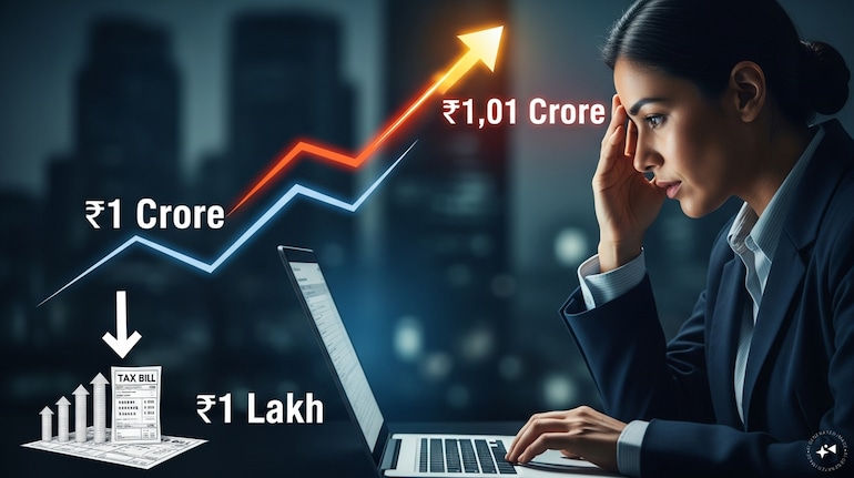 Why earning Rs 1 lakh more above Rs 1 crore can lead to a higher tax jump