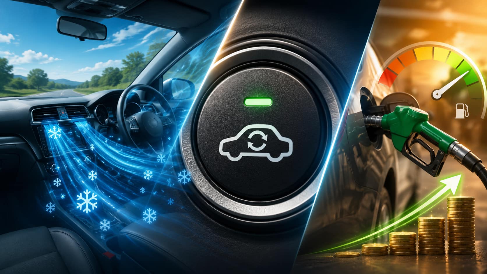 How a simple recirculation button in your car AC can help faster ...
