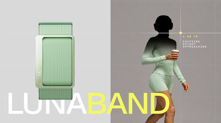 Luna unveils Luna Band wearable, a screenless fitness device, with ...