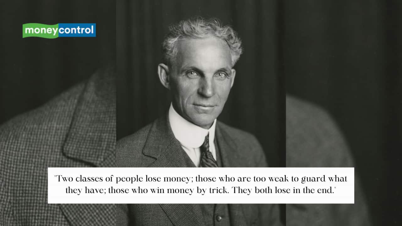 Quote of the day by Henry Ford: "Two classes of people lose money ...