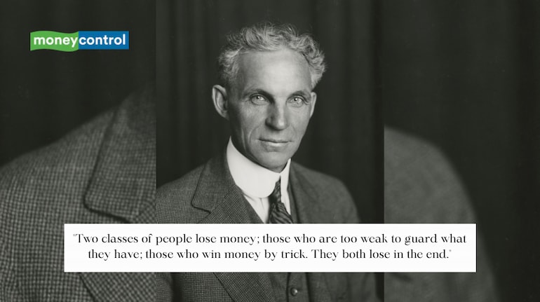 Quote of the day by Henry Ford: "Two classes of people lose money ...