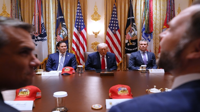 Trump says Iran 'negotiating on fumes' as he dismisses midterm election ...