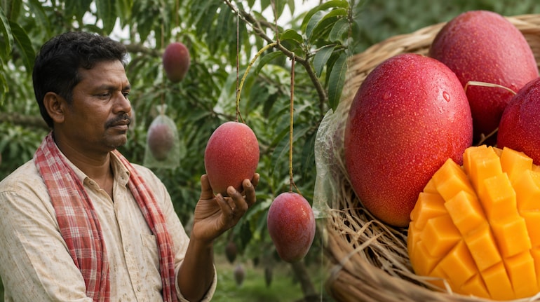 Odisha farmer grows world's costliest mangoes, spends sleepless nights ...