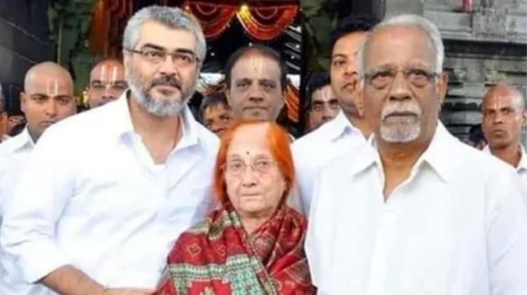 Ajith Kumar’s mother Mohini passes away at 85, actor rushes back to Chennai