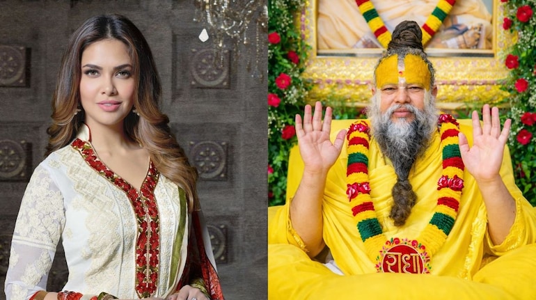 Esha Gupta shared latest update on Premanand Maharaj's health amid ...
