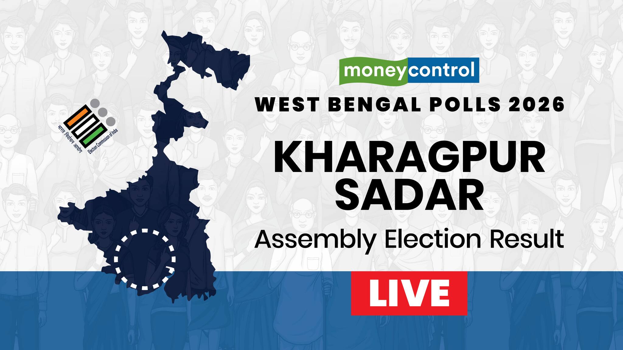 Kharagpur Sadar Election Result 2026: Pradip Sarkar of TMC leads ...