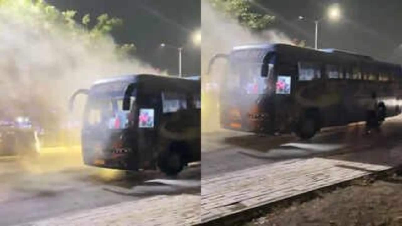 Gujarat Titans players, staff evacuated from team bus after short circuit