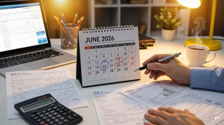 ITR filing 2026: Key deadlines taxpayers should track in June
