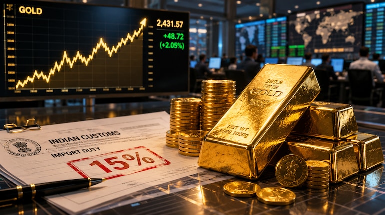 Domestic gold tracks global rally despite import duty hike to 15%; weak ...