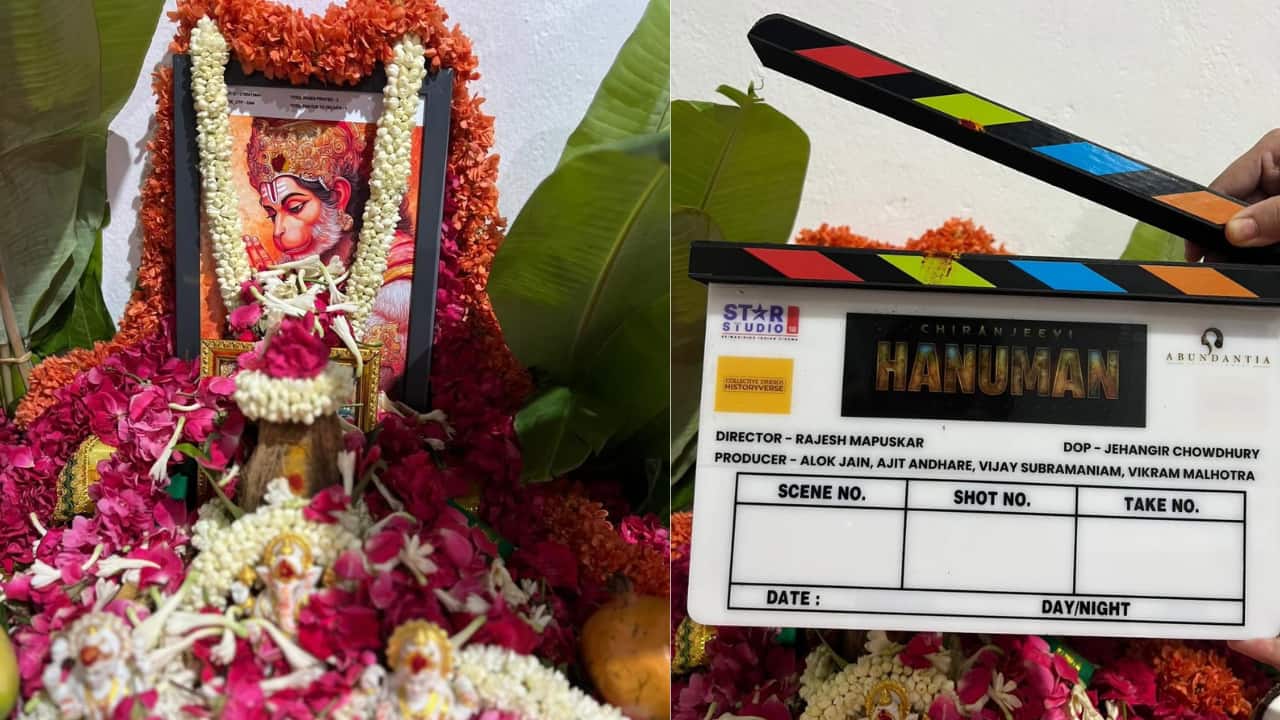 Chiranjeevi Hanuman goes on floors; makers begin motion capture shoot ...