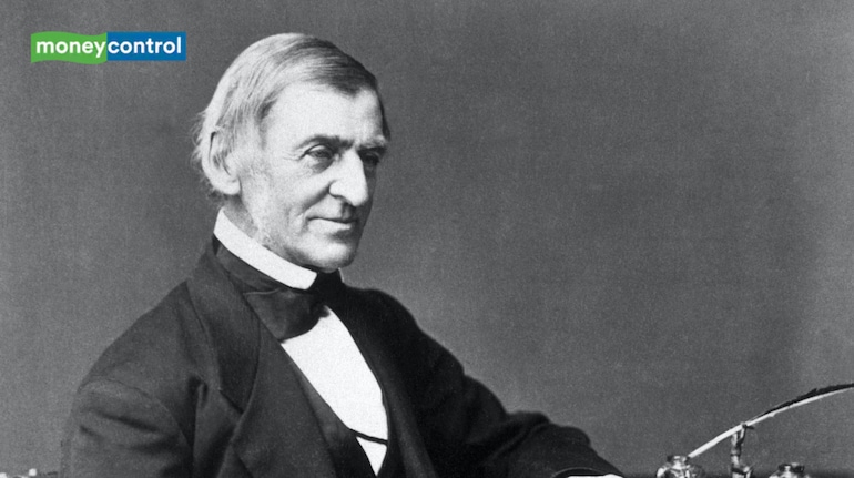 Quote of the day by Ralph Waldo Emerson: "For every minute you remain ...