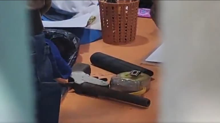 Termite-infested cash notes, revolver unearthed at student union room ...
