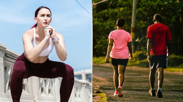 30 minute power walk vs 10 squats: Which one is more effective ...