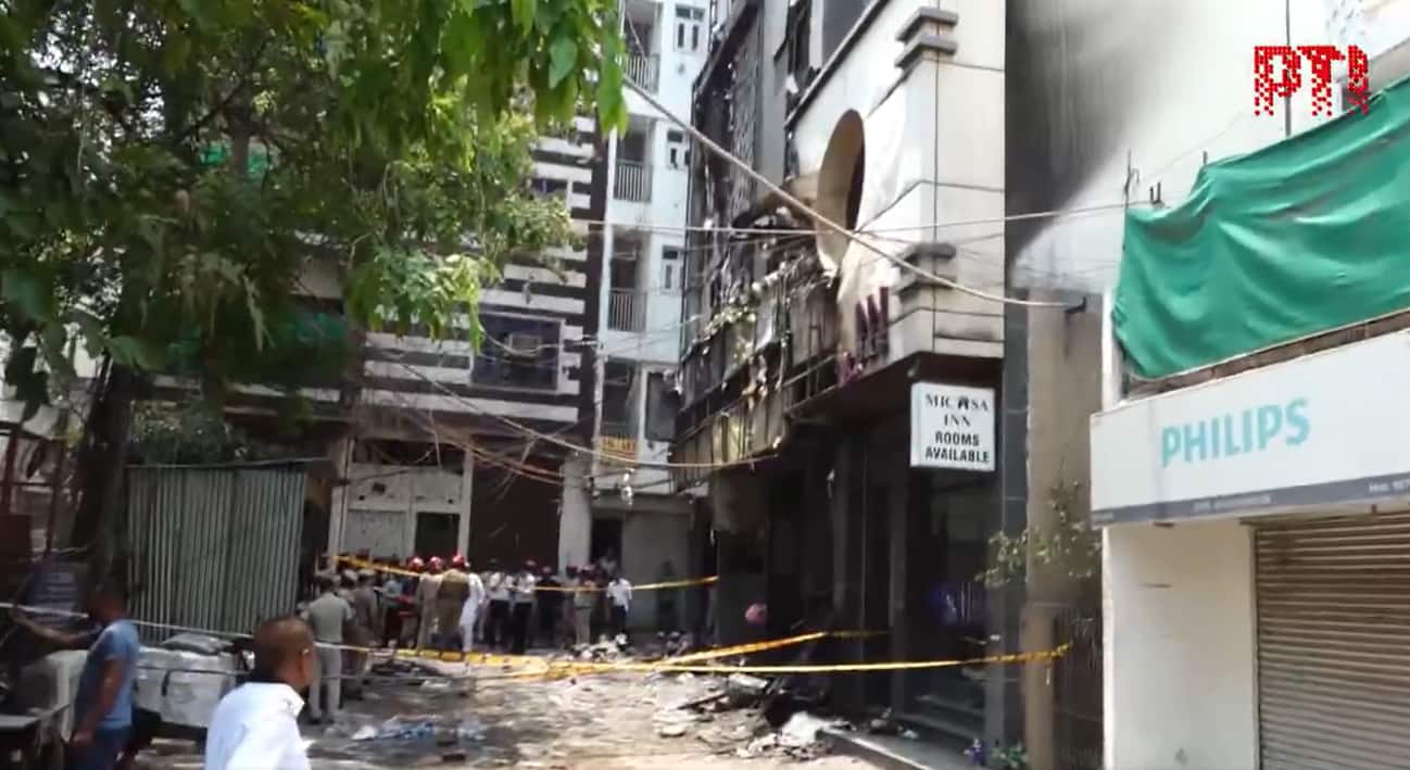 Malviya Nagar fire: Hotel owner Lokesh Bajaj under scanner as police ...