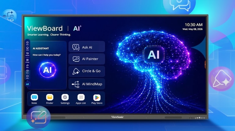 ViewSonic IN05 series interactive displays launched in India with AI ...